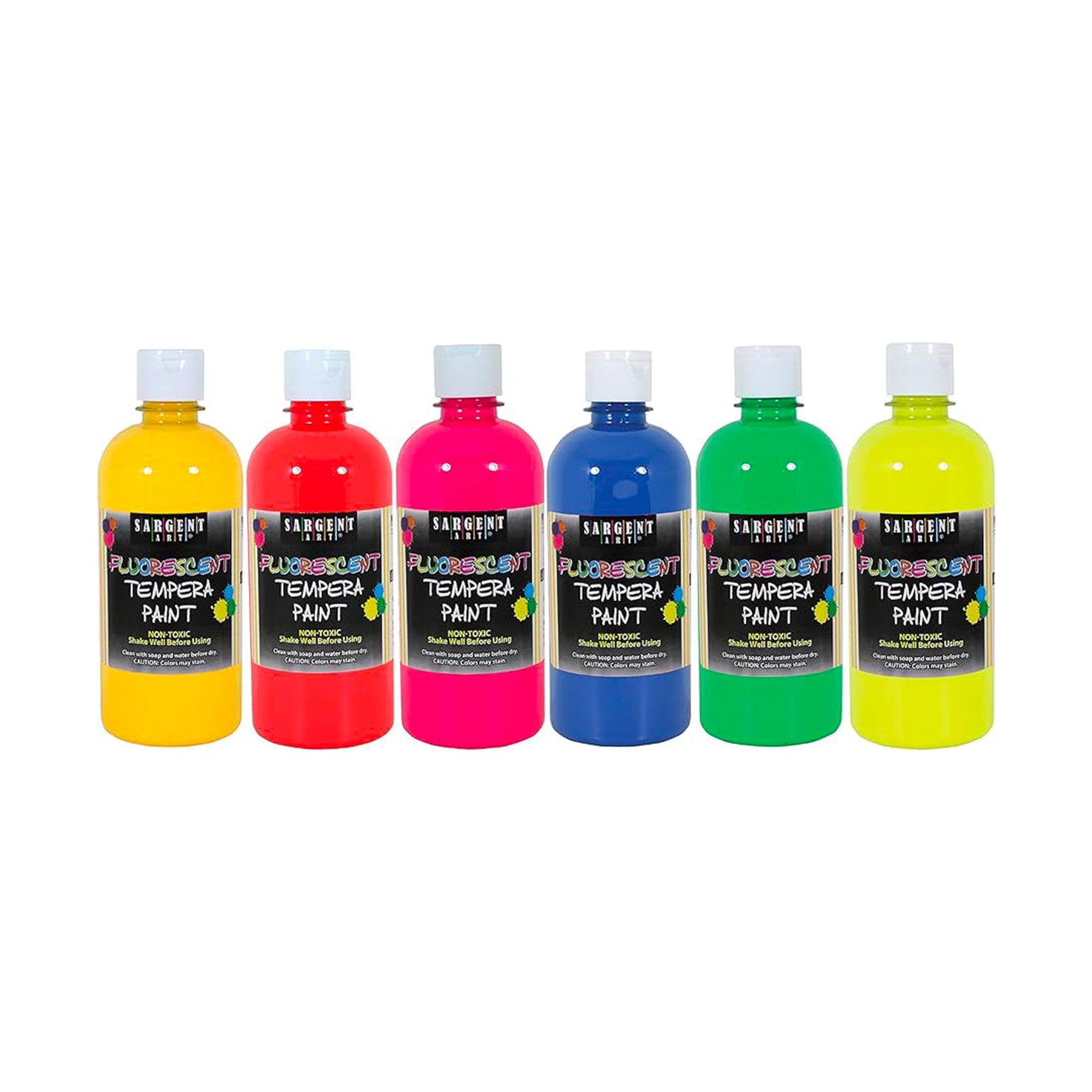16 oz. Fluorescent Liquid Tempera Paint – Teacher's File