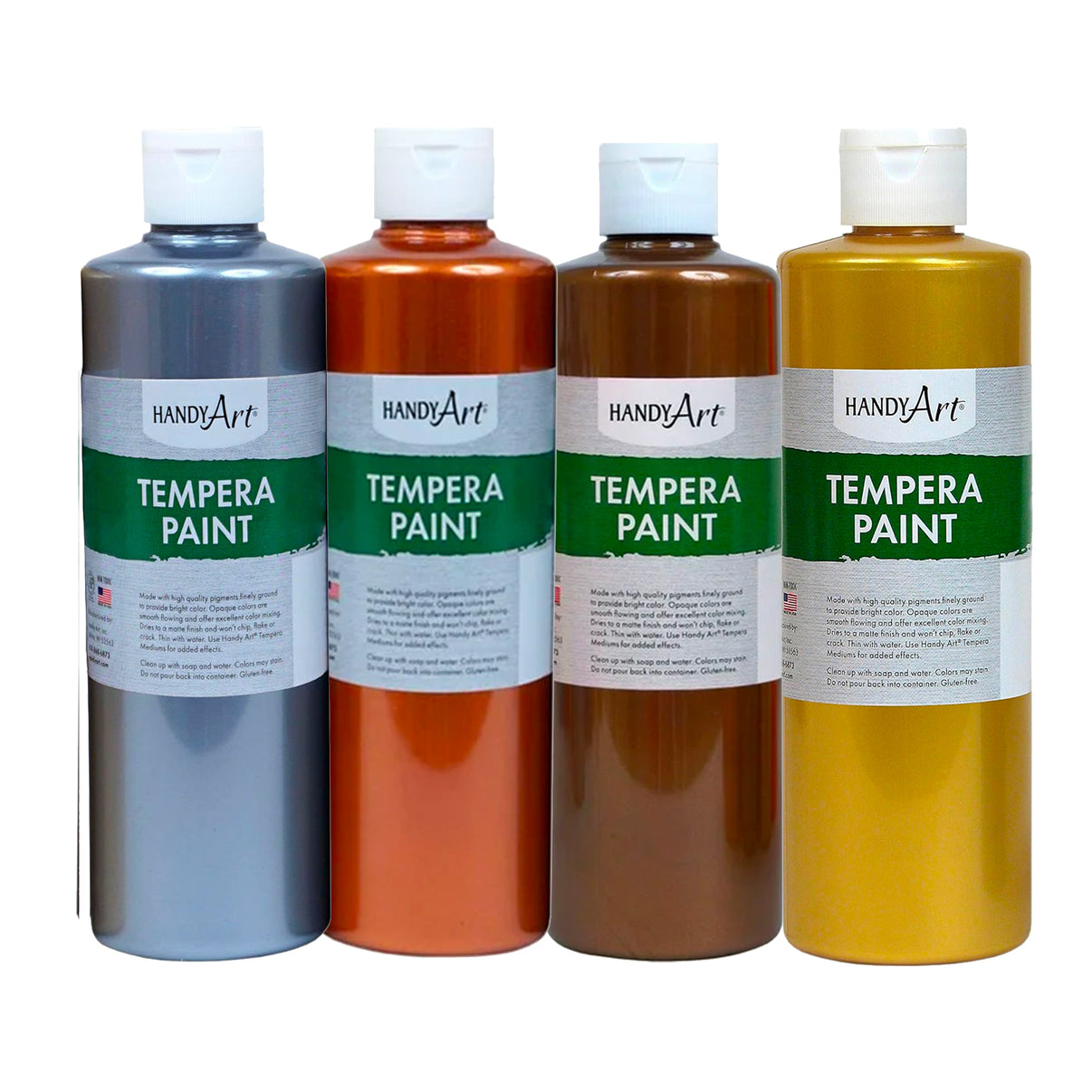 16 oz. Metallic Liquid Tempera Paint – Teacher's File