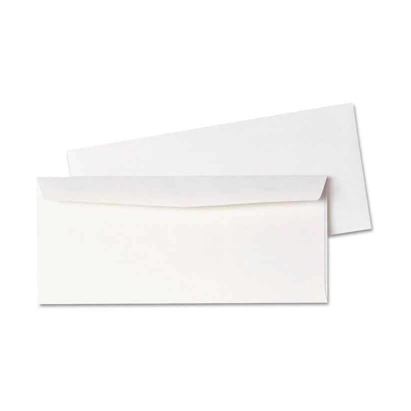 #10 (4-1/8" x 9-1/2") Standard Mailing Envelopes, 24# White - Box of 5 ...