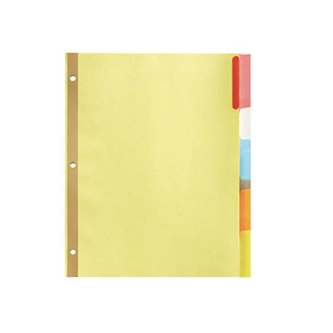 5 Insertable Tab Indexes – Teacher's File